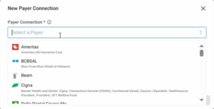 Enhanced Search for Payer Connections