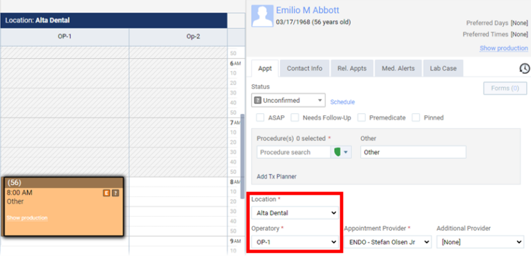 Multi-location Scheduling