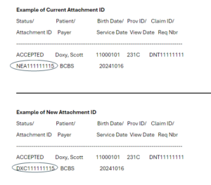 Claim Attachments Notice