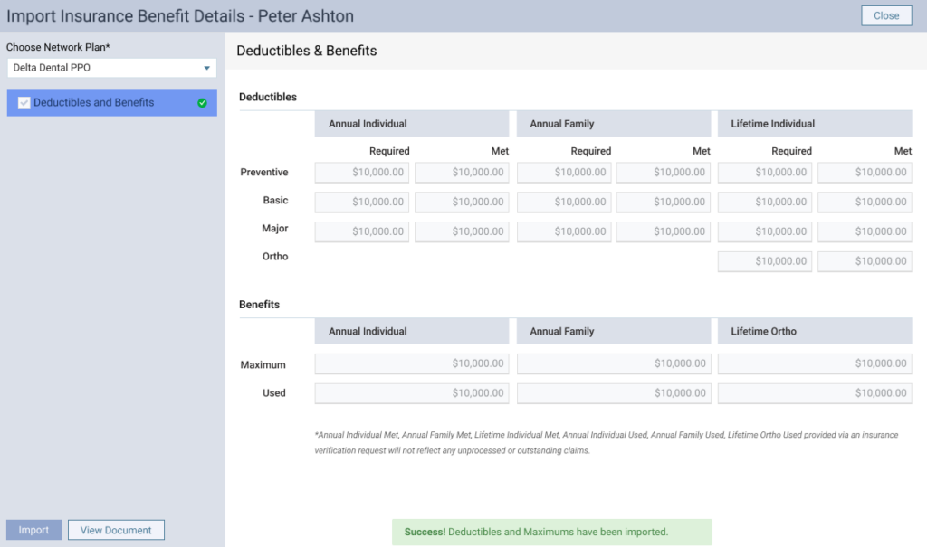 Dentrix Ascend Eligibility Essentials and Pro