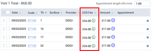 Posting Max Allowable Fees